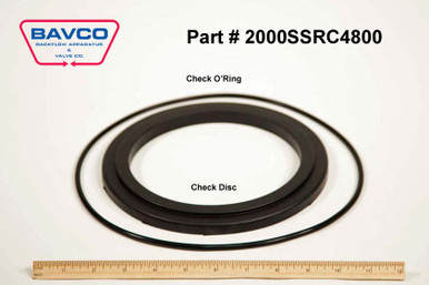 AMES 2000SS 8-12" SINGLE CHECK RUBBER KIT