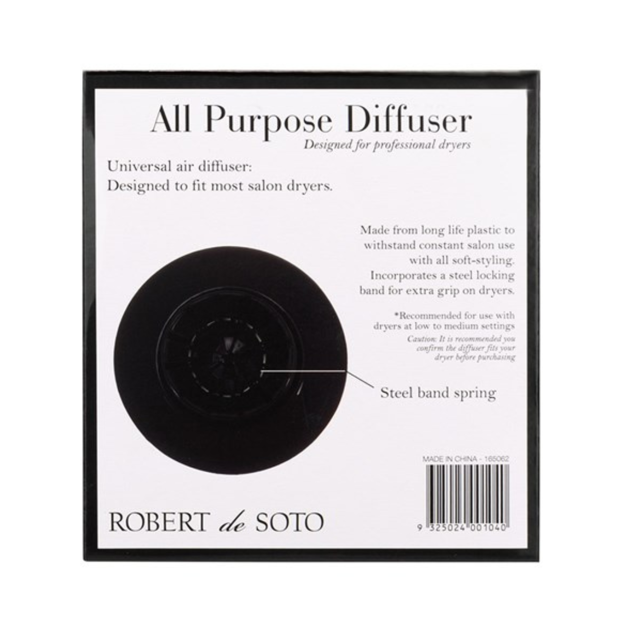 Robert De Soto - Universal Diffuser - Western Hairdressing Supplies