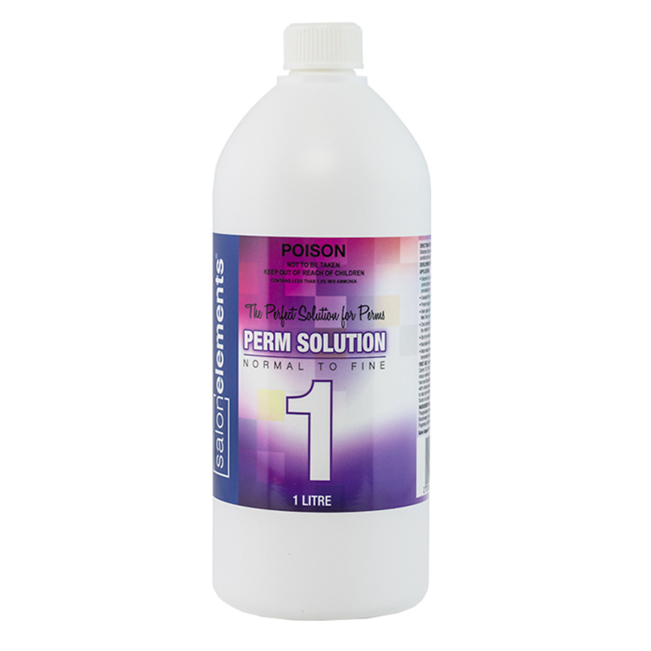 Perm Solution 1 (Normal to Fine) 1L - Western Hairdressing Supplies