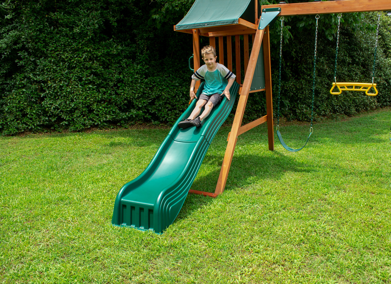 2-Piece Cool Wave Slide | PlayNation Play Systems
