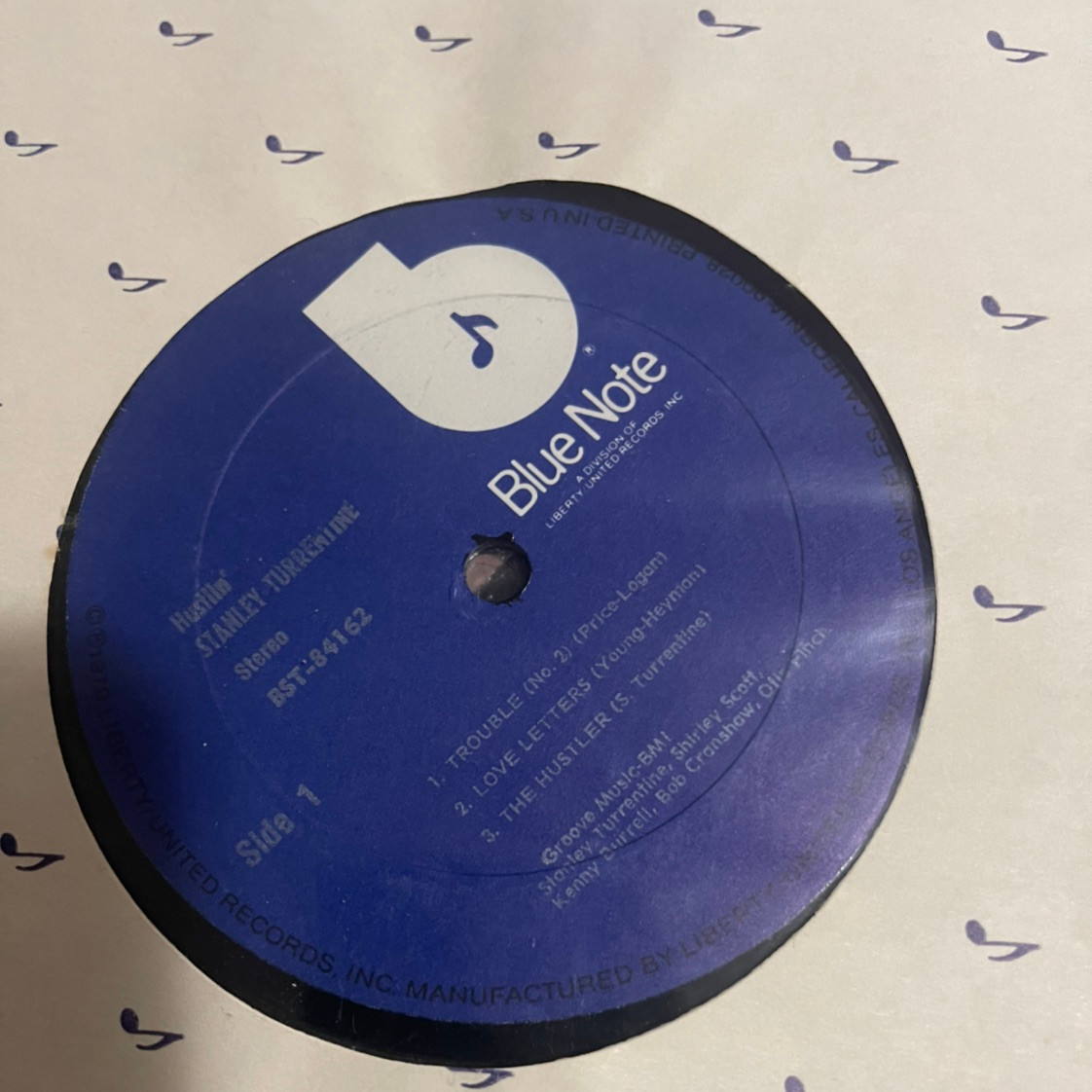 Stanley Turrentine - Hustlin' (1975 Blue Note) - The Record Centre