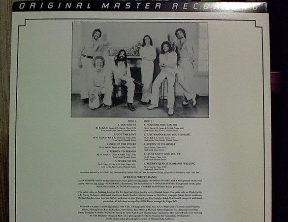 Average White Band - AWB ( 200g Limited Edition numbered) - The Record ...