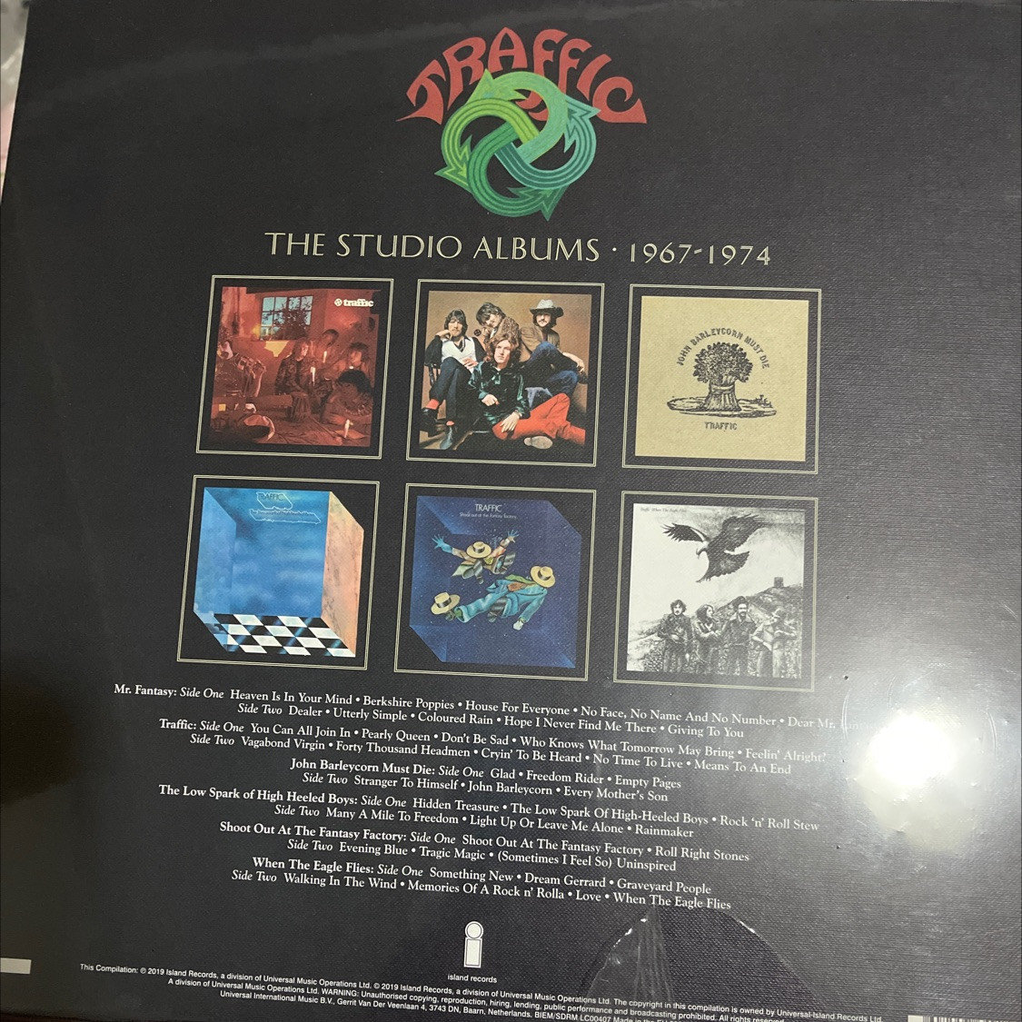 Traffic -Studio Albums 1967-1974 -Sealed - The Record Centre