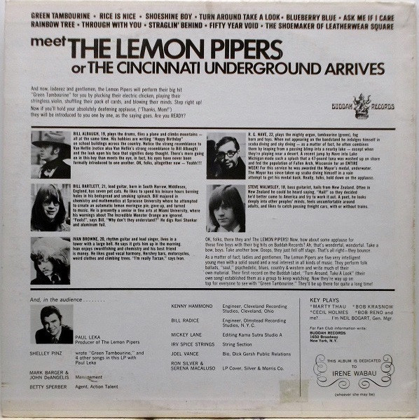 The Lemon Pipers - Green Tambourine - The Record Centre
