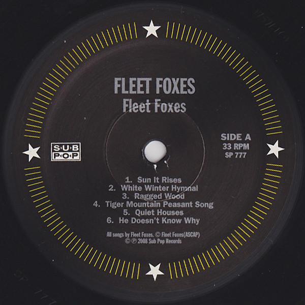 Fleet Foxes - Fleet Foxes + Sun Giant EP