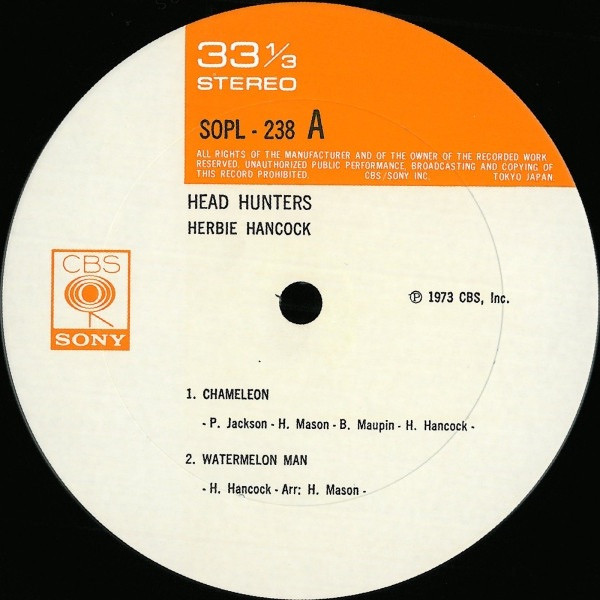 Herbie Hancock - Head Hunters (Japanese Import) - The Record Centre