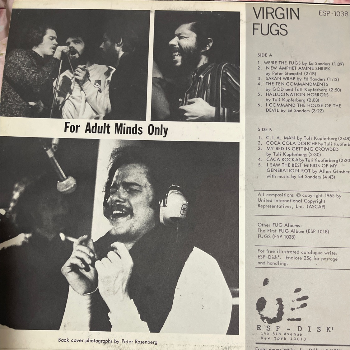 The Fugs - Virgin Fugs - The Record Centre