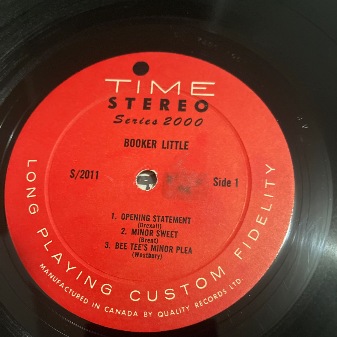 Booker Little - Booker Little (1960 Canadian pressing) - The Record Centre