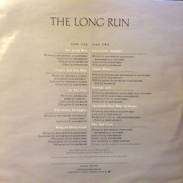 Eagles – The Long Run
