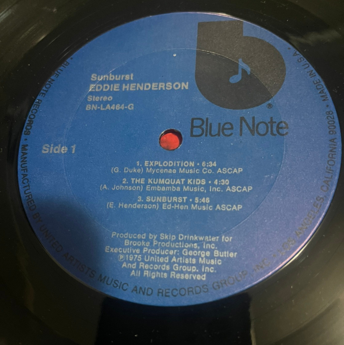 Eddie Henderson - Sunburst (1975 Blue Note) - The Record Centre
