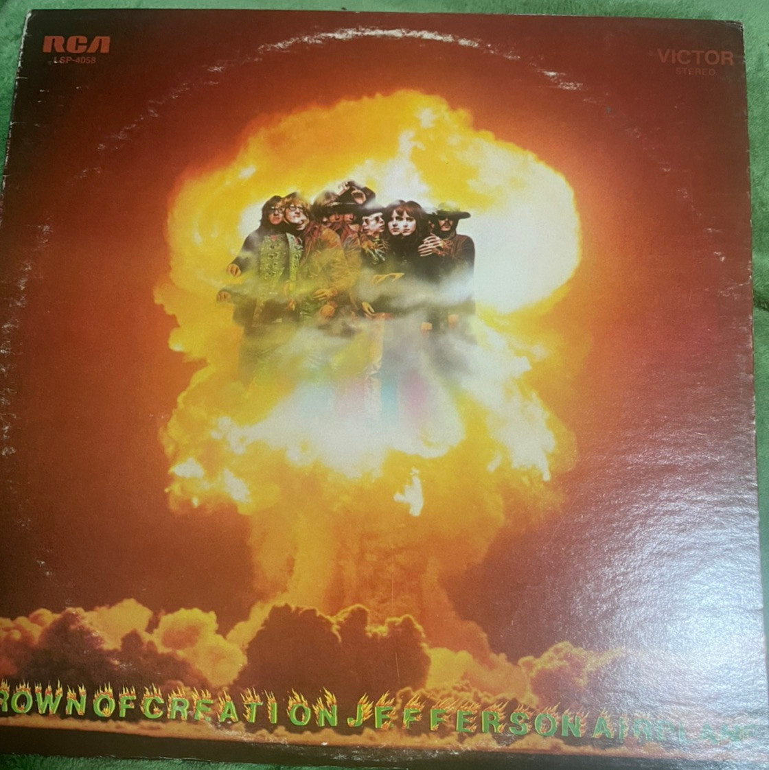 Jefferson Airplane - Crown Of Creation (1969 1st USA with Poster) - The ...