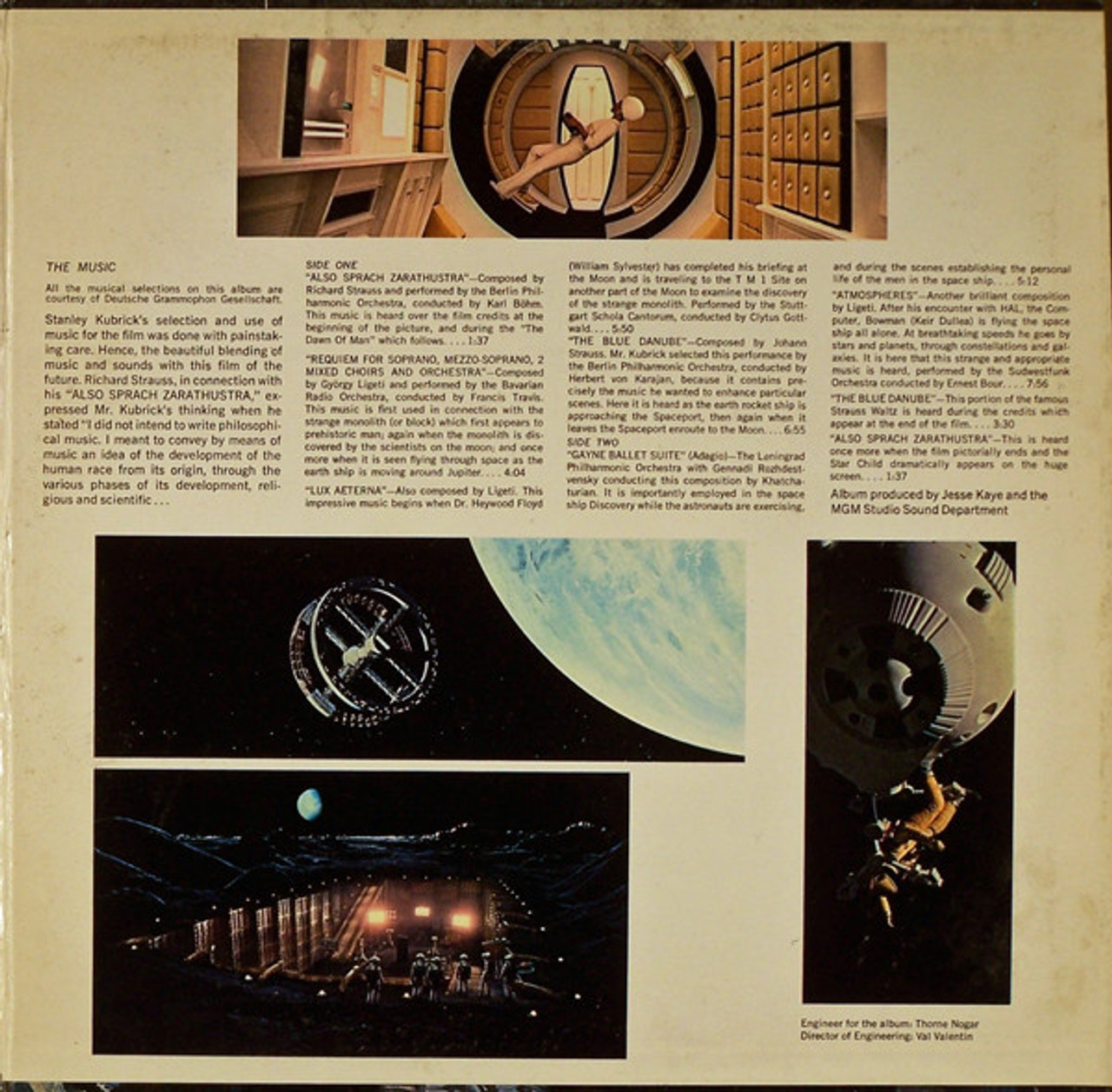 2001: A Space Odyssey (Music From The Motion Picture Sound Track ...
