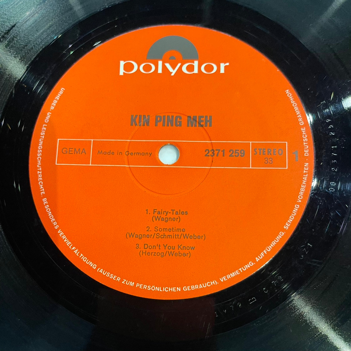 Kin Ping Meh - Kin Ping Meh (1st German Pressing EX Vinyl) - The Record ...