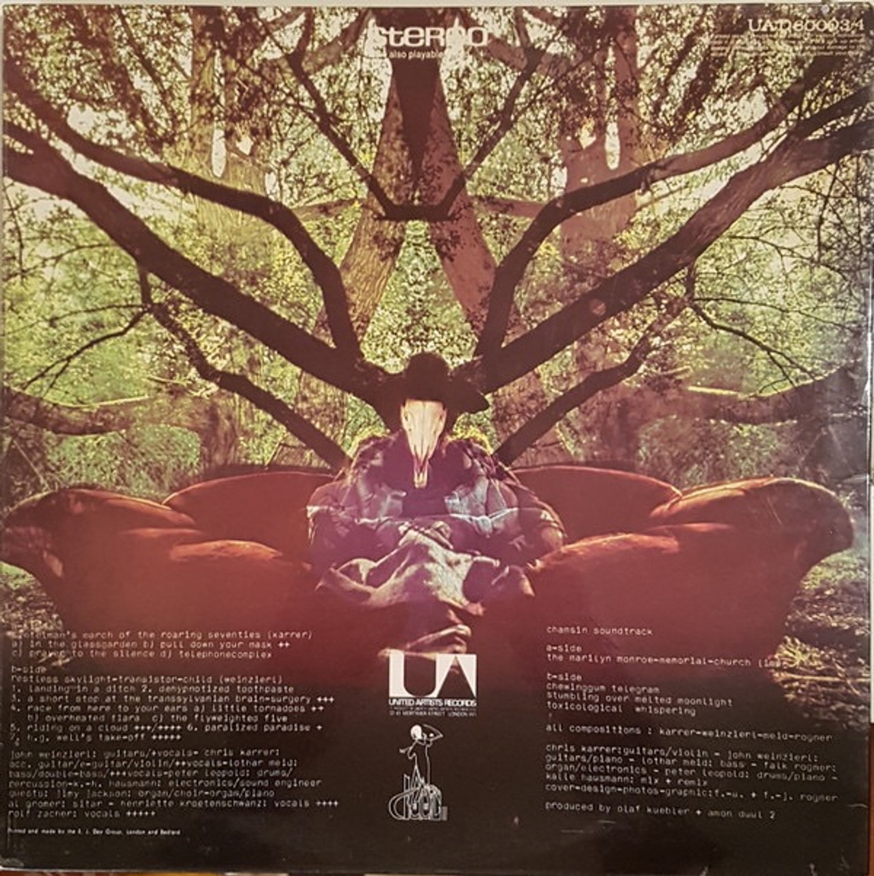 Amon Düül Ii Dance Of The Lemmings 1974 Uk Gatefold The Record Centre