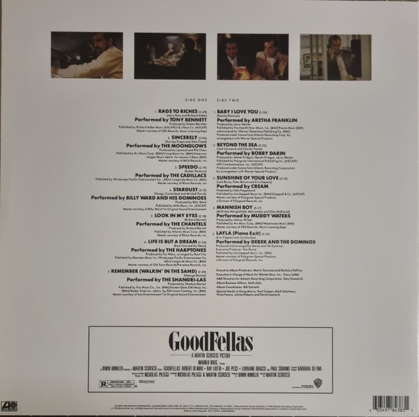 Various - Goodfellas (Music From The Motion Picture) - The Record Centre