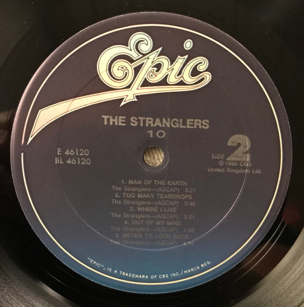 The Stranglers – 10 (LP used US 1990 NM/VG+)