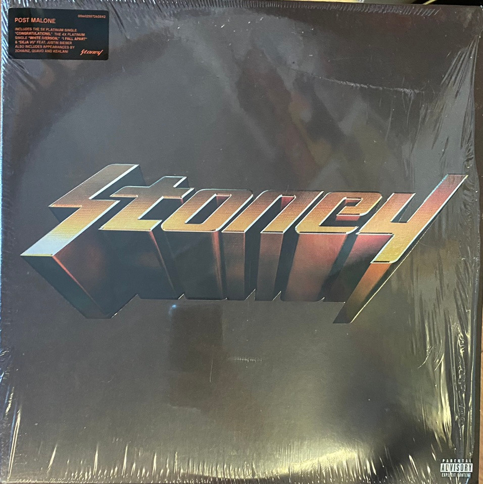 Post Malone - Stoney (orange vinyl) - The Record Centre