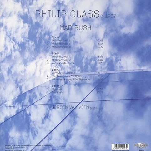 Philip Glass - Mad Rush - The Record Centre