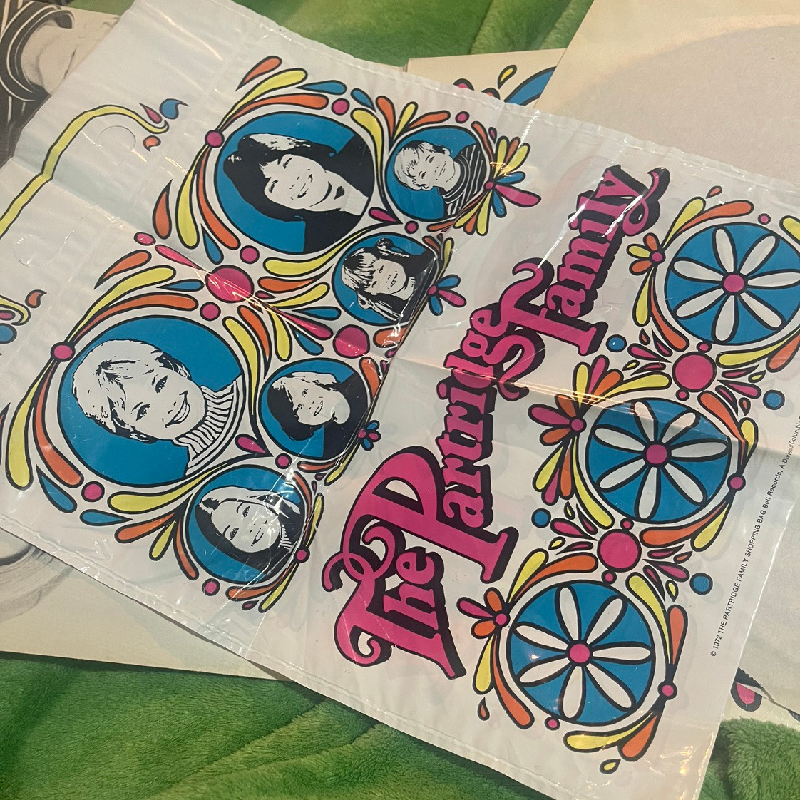 The Partridge Family - Shopping Bag (1972 with Shpping Bag VG+/VG+ ...