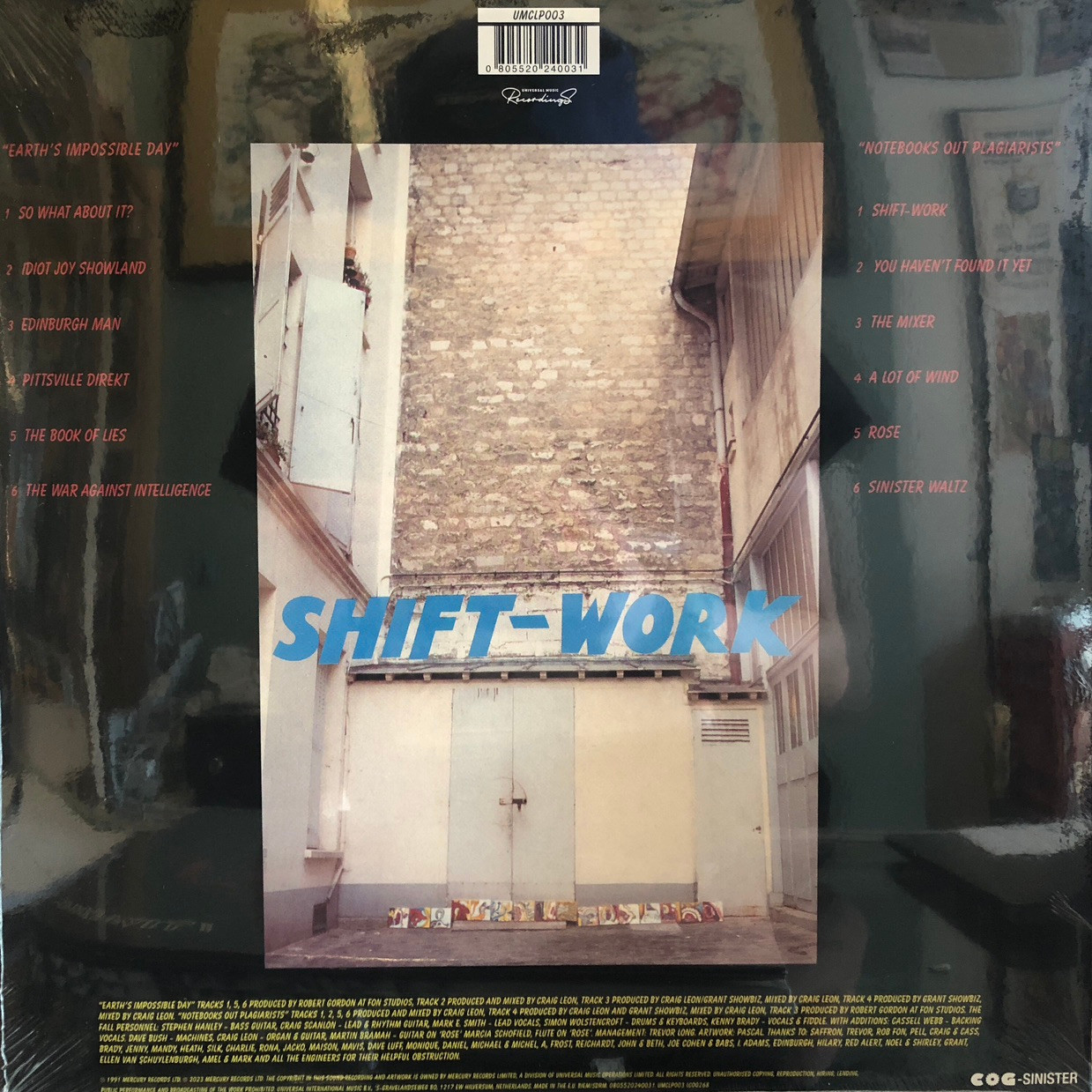 The Fall - Shift-Work (SEALED) (EU,2023,REISSUE) - The Record Centre