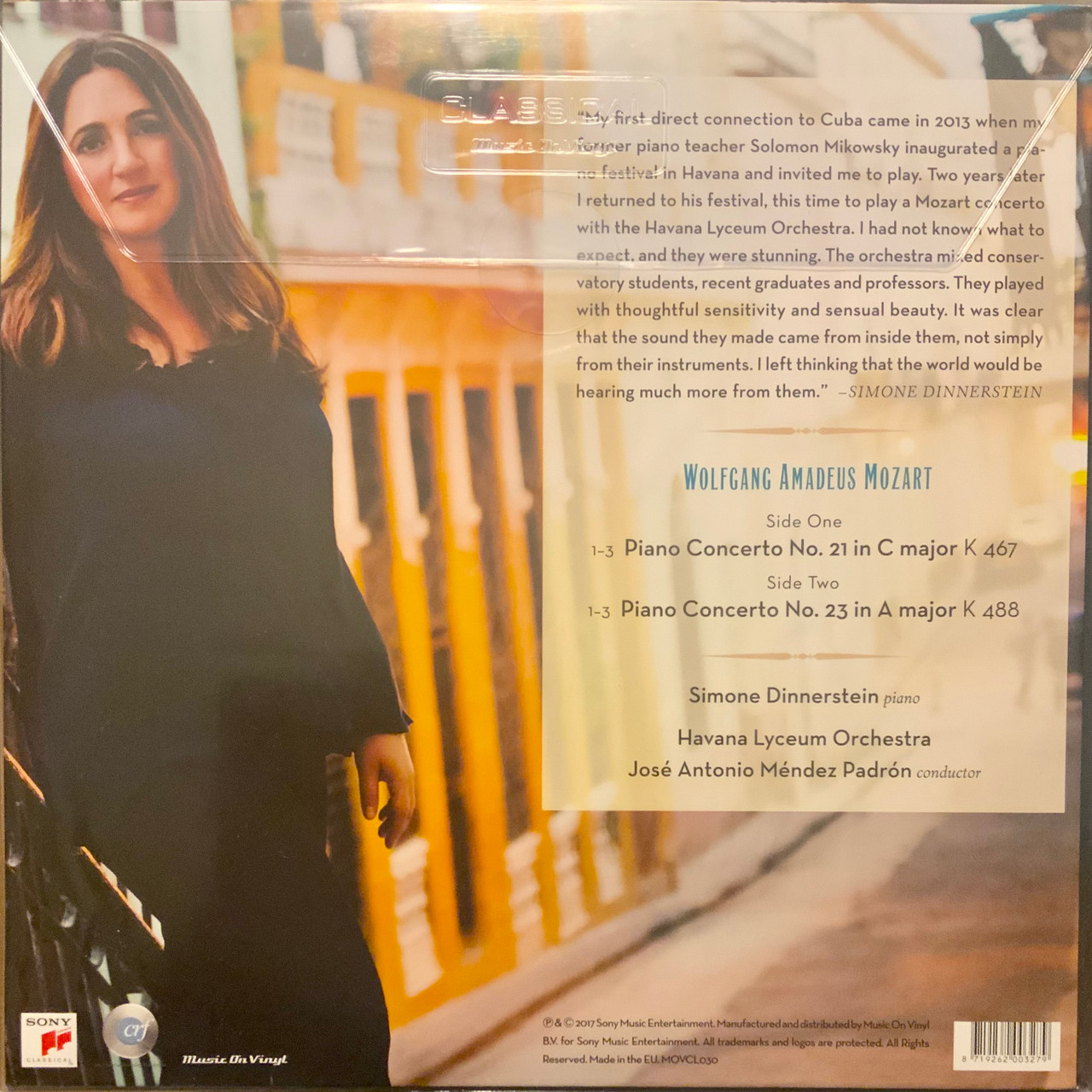 Simone Dinnerstein - Mozart in Havana - Piano Concertos Nos. 21 & 23 ...