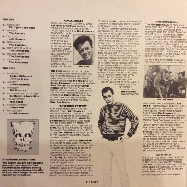 Various - Born Bad Volume Three (1986 Original Pressing EX/EX) - The ...