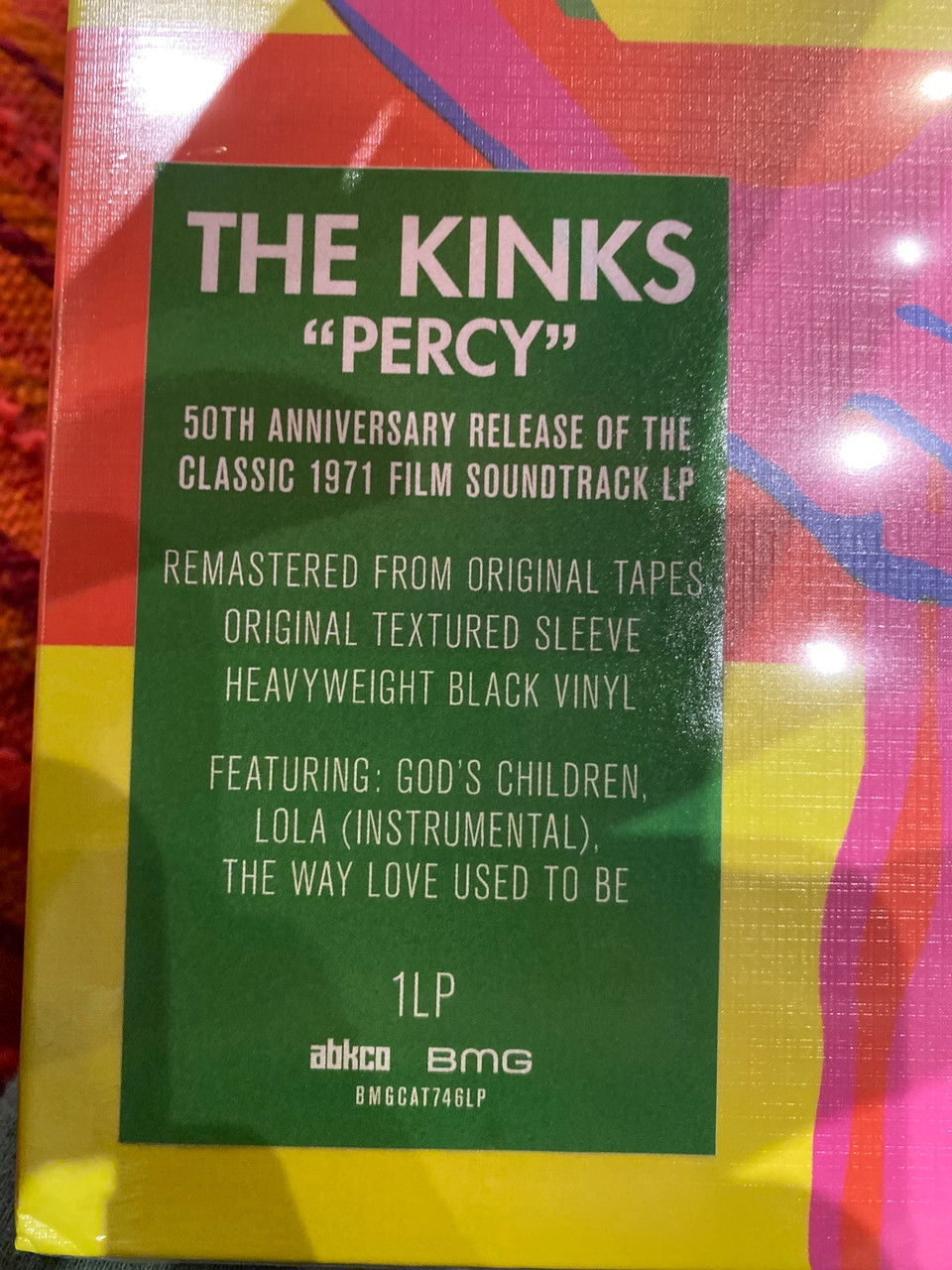 The Kinks - "Percy" (50th anniversary pressing) - The Record Centre