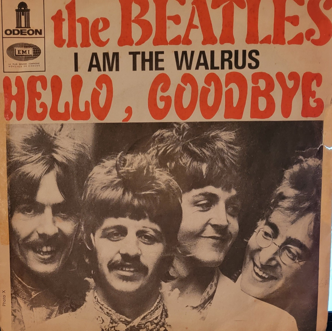 The Beatles – Hello, Goodbye (2 track 7 inch single used France 1967 ...