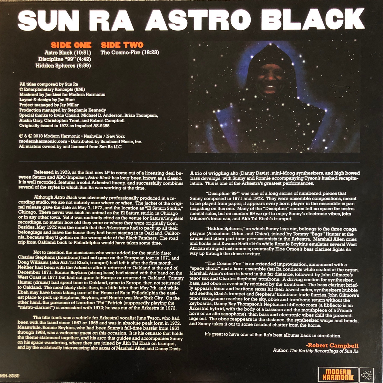 Sun Ra - Astro Black (EX/EX) (2021,Reissue) - The Record Centre