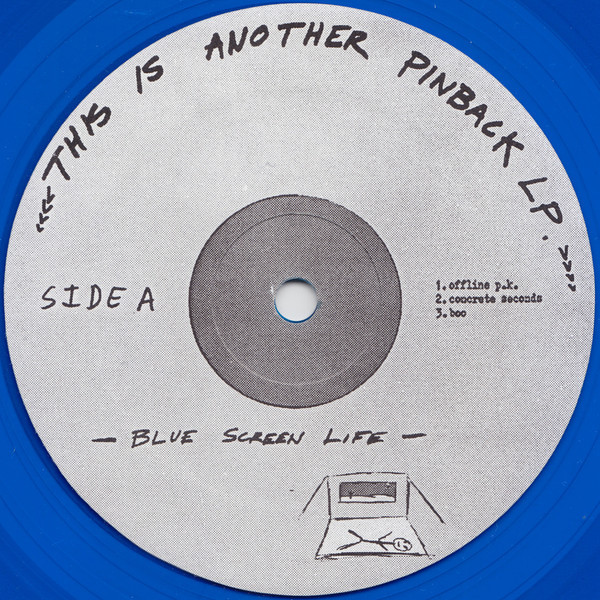 Pinback - Blue Screen Life (Limited Edition 2001 NM/NMBlue Vinyl) - The ...