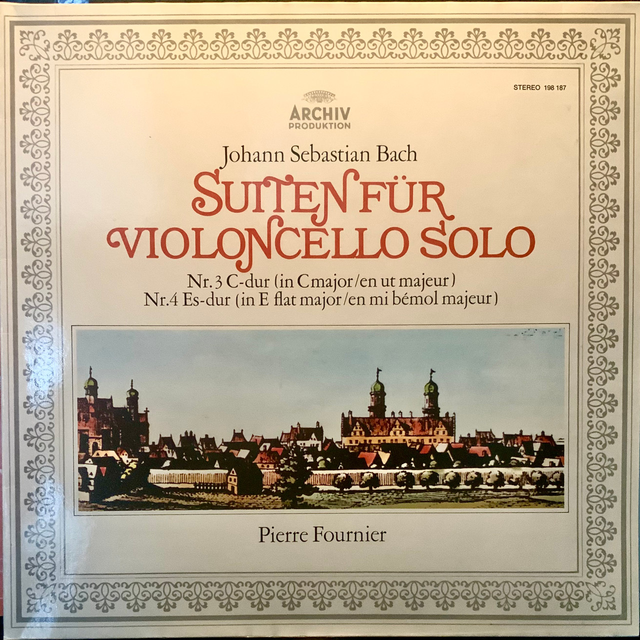 Bach - Suiten/Cello Suites no. 3 and no. 4 - Pierre Fournier (DG Archiv ...