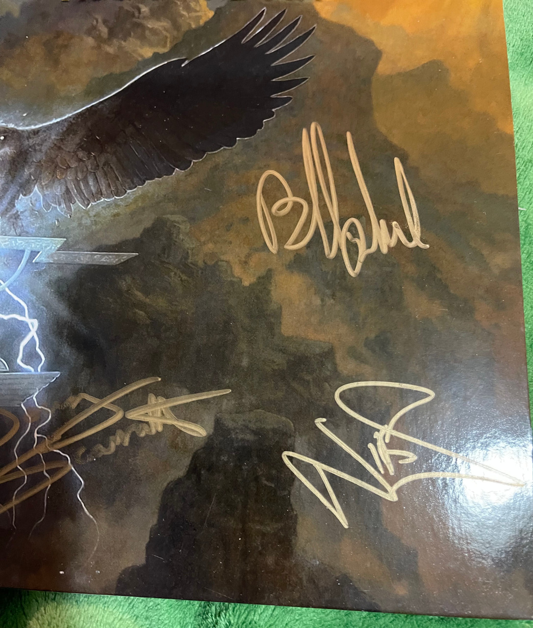 Saxon - Thunderbolt ( Autographed Unplayed Vinyl) - The Record Centre