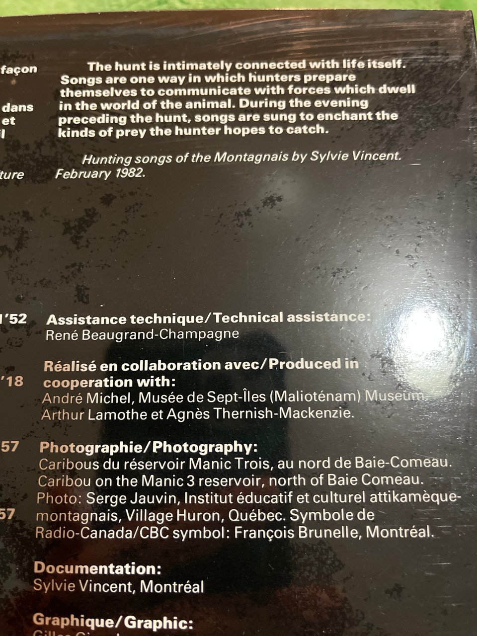 Various - Puamuna (Rêves De Chasse Montagnais = Montagnais Hunting ...