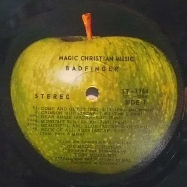 Badfinger - Magic Christian Music ( 1970 on Apple) - The Record Centre