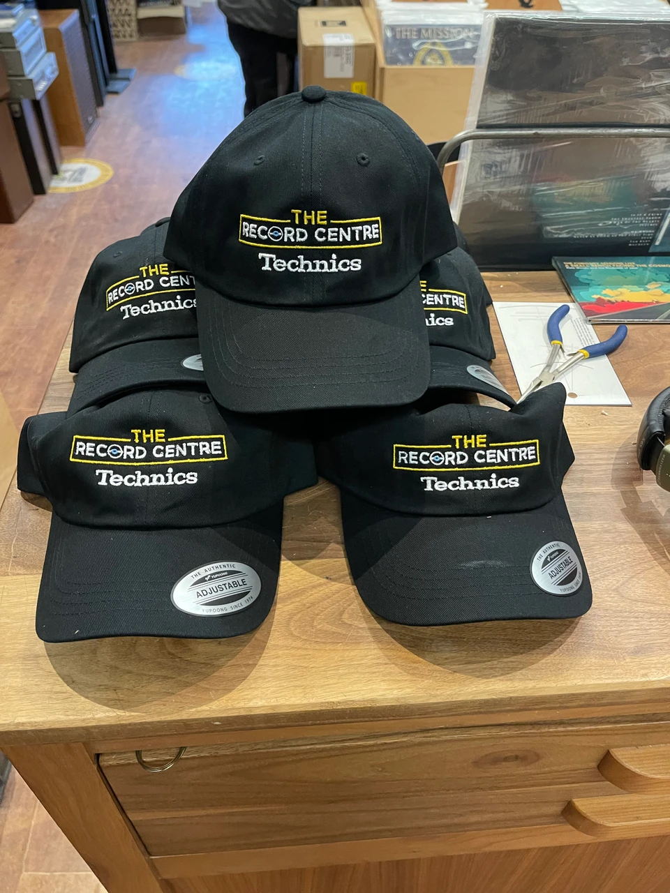 Record Centre Hats -Caps - with Technics Logo - The Record Centre