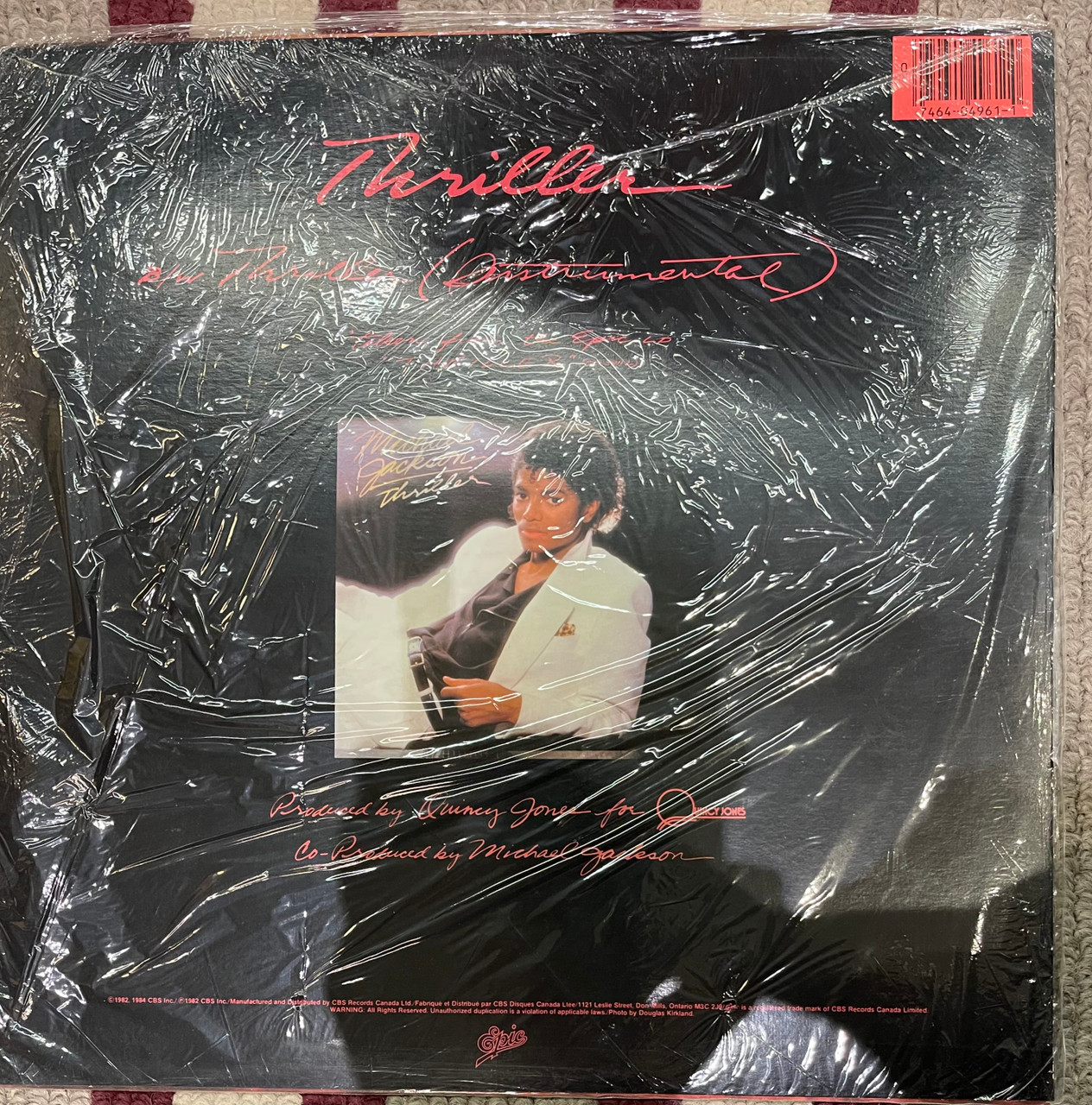 Michael Jackson - Thriller (1984 Sealed Mint) - The Record Centre