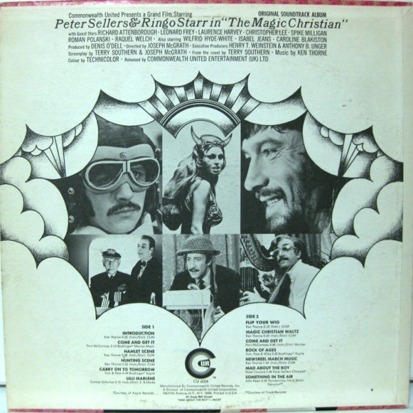 Peter Sellers & Ringo Starr – The Magic Christian Original Soundtrack ...
