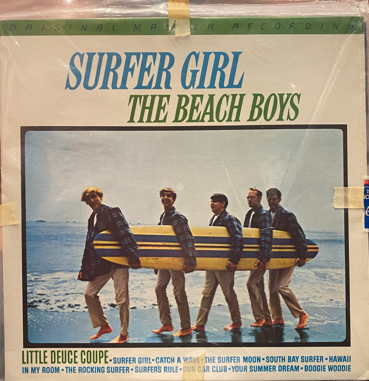 The Beach Boys — Surfer Girl (US 1983 Reissue, Original Master ...