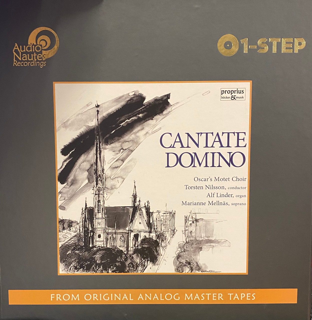 Proprius One Step - Oscar’s Motet Choir, Torsten Nilsson, Alf Linder, Marianne Mellnäs — Cantate ...