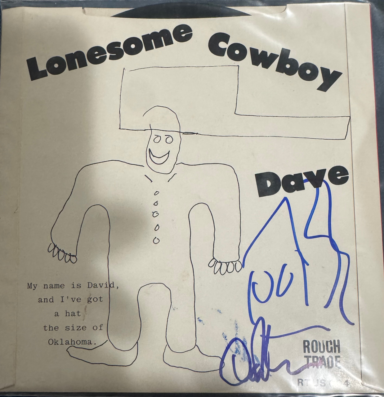 Pere Ubu - Not Happy - 1981 7” signed by Dave Thomas, Scott Krauss and ...