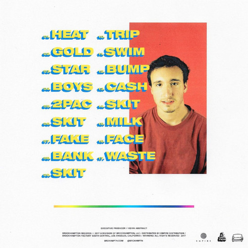 Brockhampton – Saturation (clear blue wax)