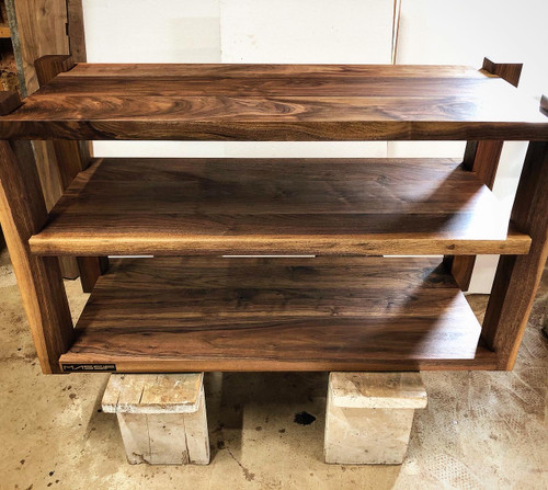 Massif double wide audio rack