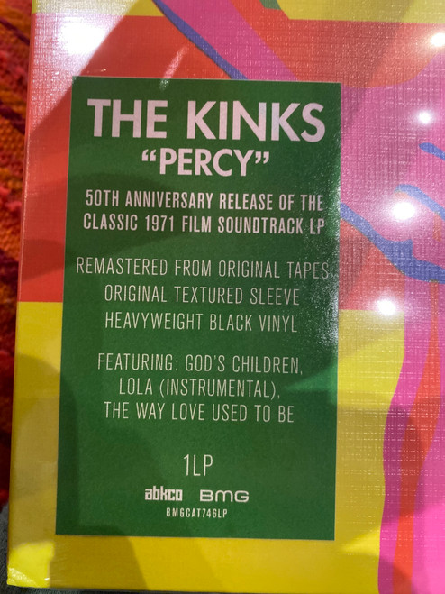 The Kinks - "Percy" (50th anniversary pressing) - The Record Centre