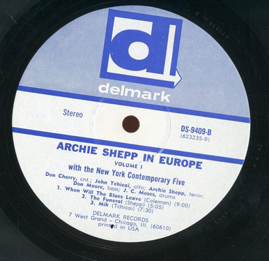 Archie Shepp - In Europe - The Record Centre