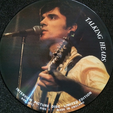 Talking Heads - Interview Picture Disc - Limited Edition - The Record ...