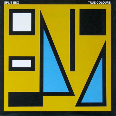 Split Enz - True Colours (1980 Yellow Cover - Holographic Etched Vinyl ...