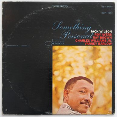 Jack Wilson (with Roy Ayers!) - Something Personal (EX / VG)