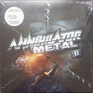 Annihilator – Metal II (2 LPs used Germany 2022 orange vinyl VG+/VG+