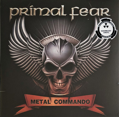 Primal Fear – Metal Commando (2 LPs NEW SEALED Europe 2020 clear and black marble vinyl)