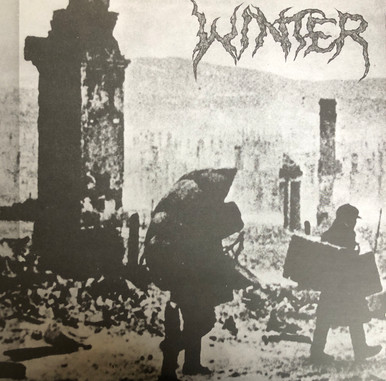 Winter - Into Darkness (EX/EX) (2011,US) - White Vinyl - The Record Centre